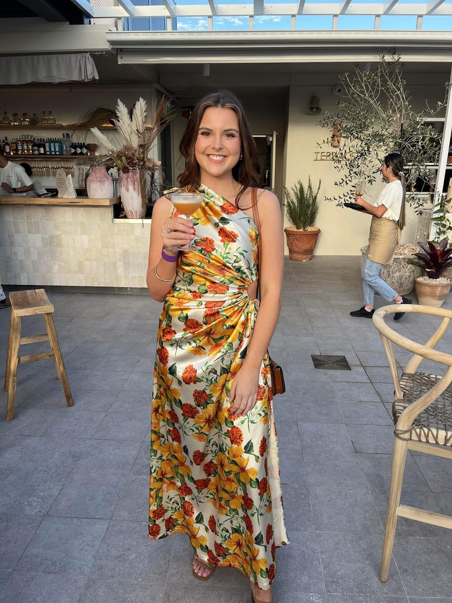 Sonya Moda Yarden Floral Maxi Dress Multi Size 8 & 10